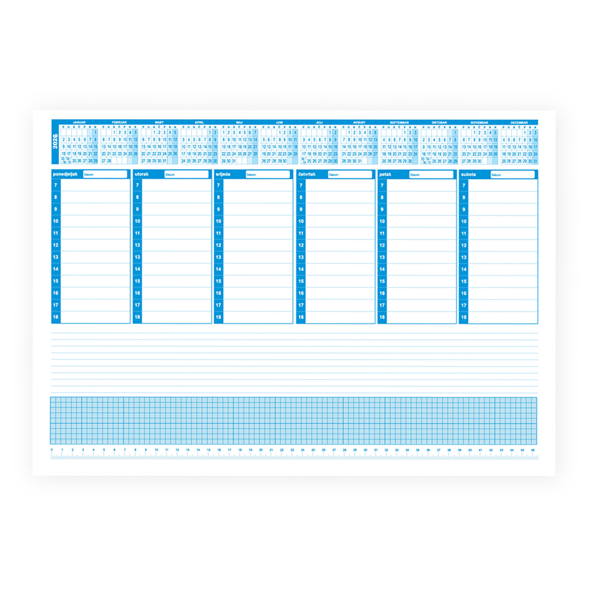 Stona mapa ''Standard'', B3 2026. | Gataric International Group
