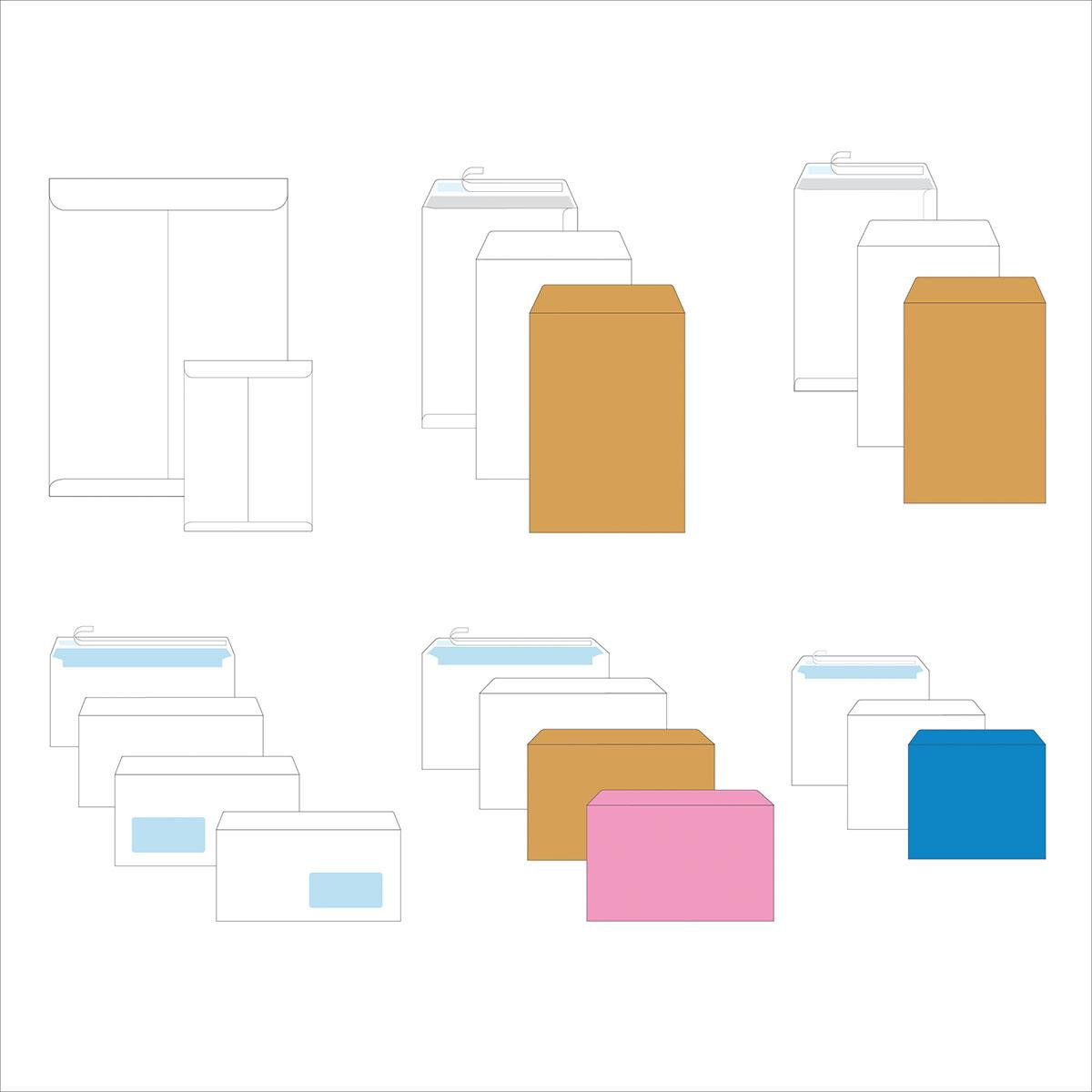 Koverta Strip C4 22,9x32,4cm 1/500 | Gataric International Group