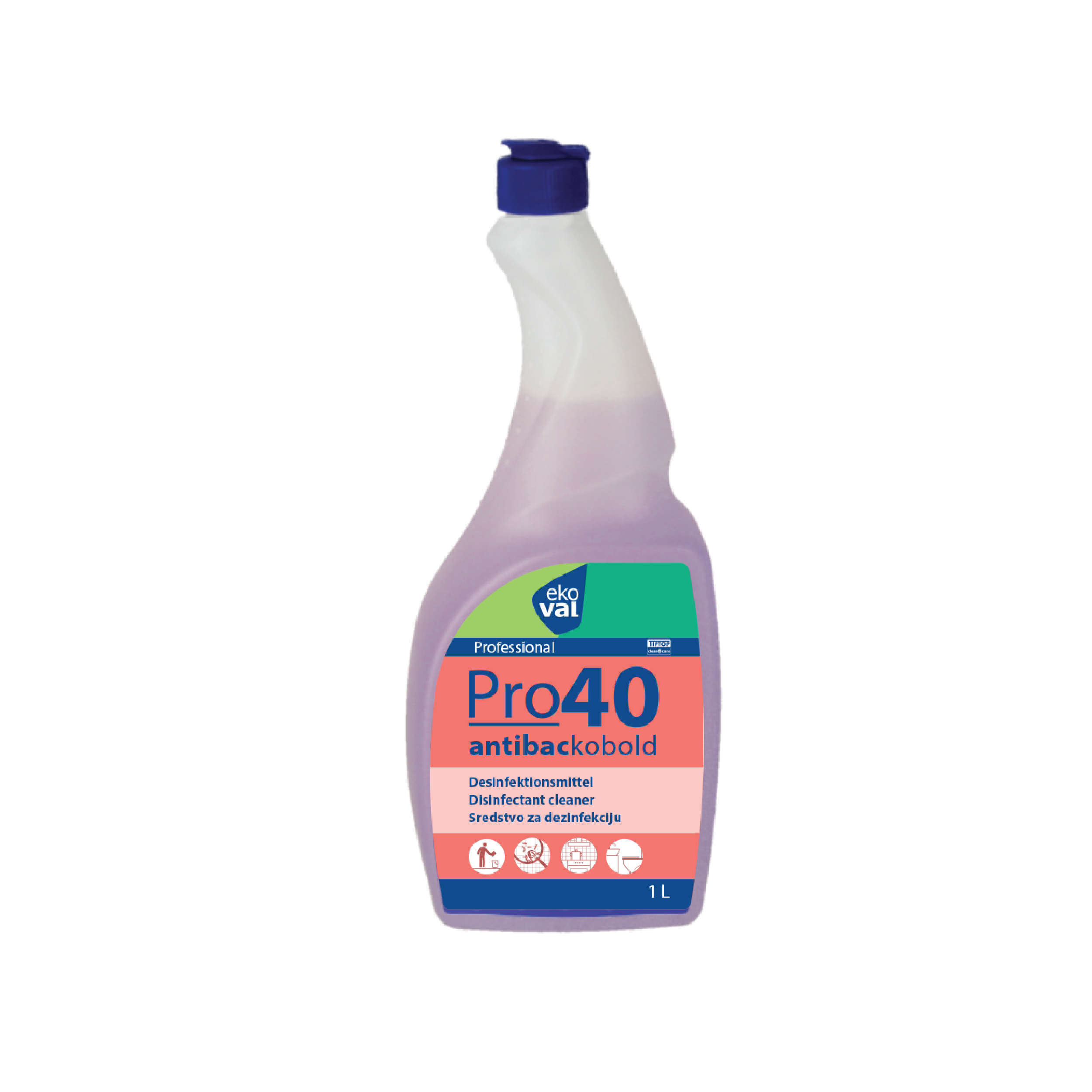 All purpose disinfectant cleaner Pro 40 1L | Gataric Group