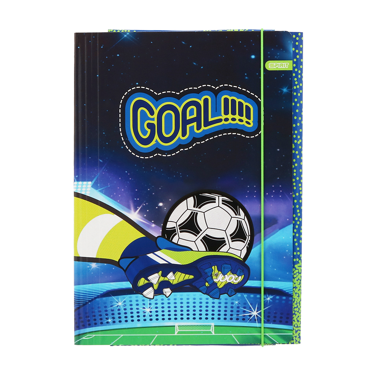 Cardboard File with Rubber Band A4 "Football Goal" 600g | Gataric Group