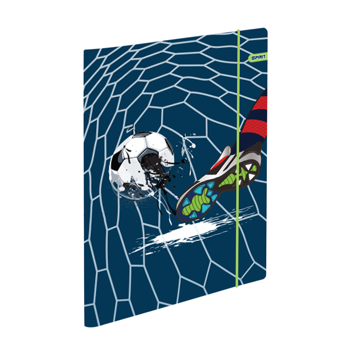 Cardboard File with Rubber Band A4 "Football Goal" 600g | Gataric Group