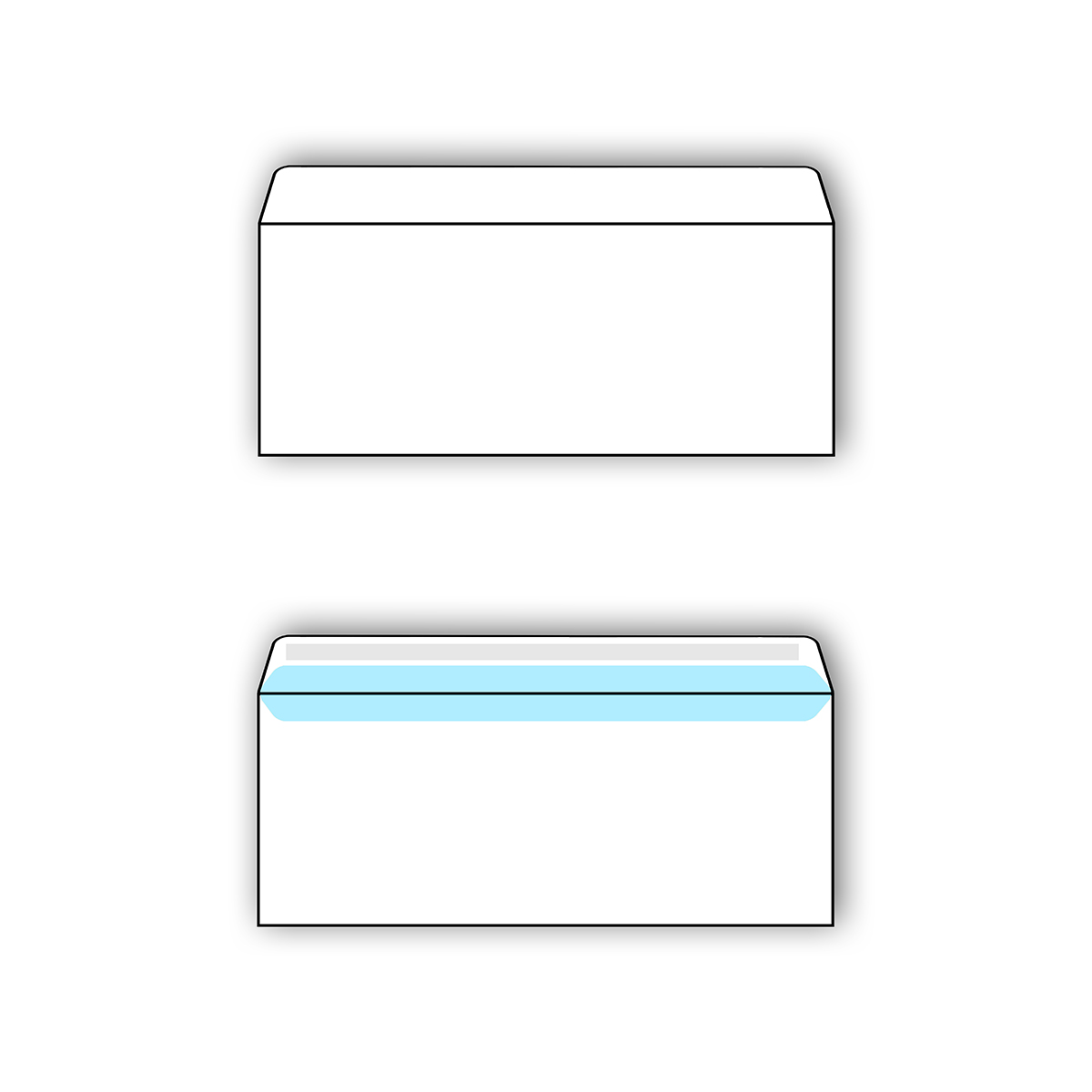 Koverta Amerikan Bez Prozora 23x11cm, 100/1 | Gataric International Group