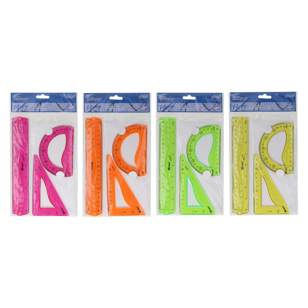 Ruler set ''Flexy'', 20cm | Gataric Group