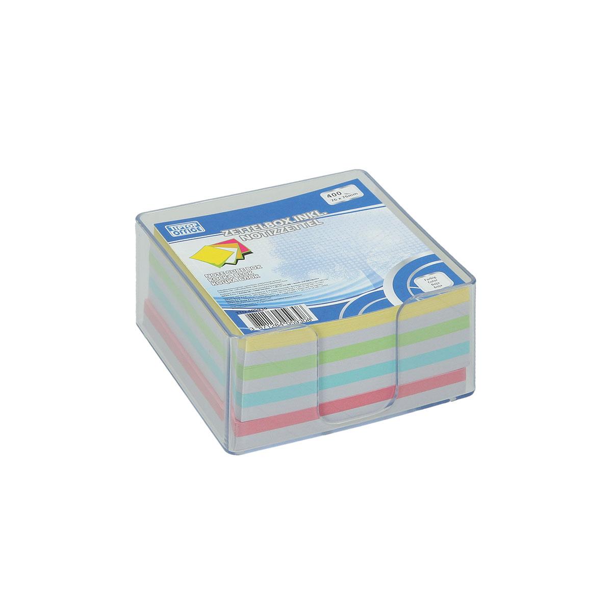 Note Cube in PVC Box, 76x76mm | Gataric Group