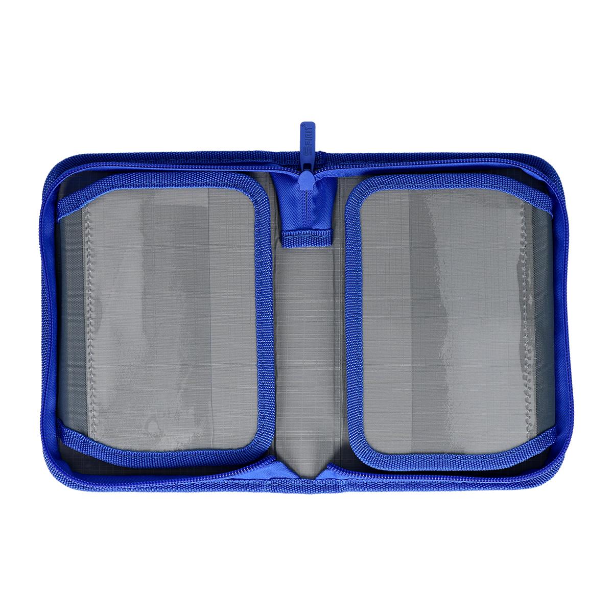 Empty pencil case ''FOOTBALL BLUE'', 1-Zipper | Gataric Group
