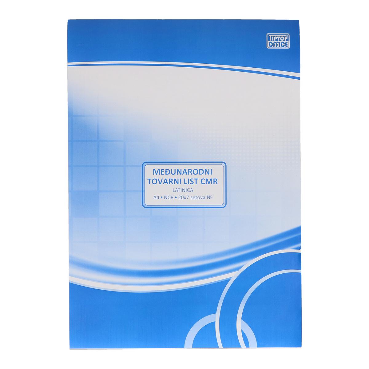Međunarodni tovarni list A4 CMR NCR | Gataric International Group