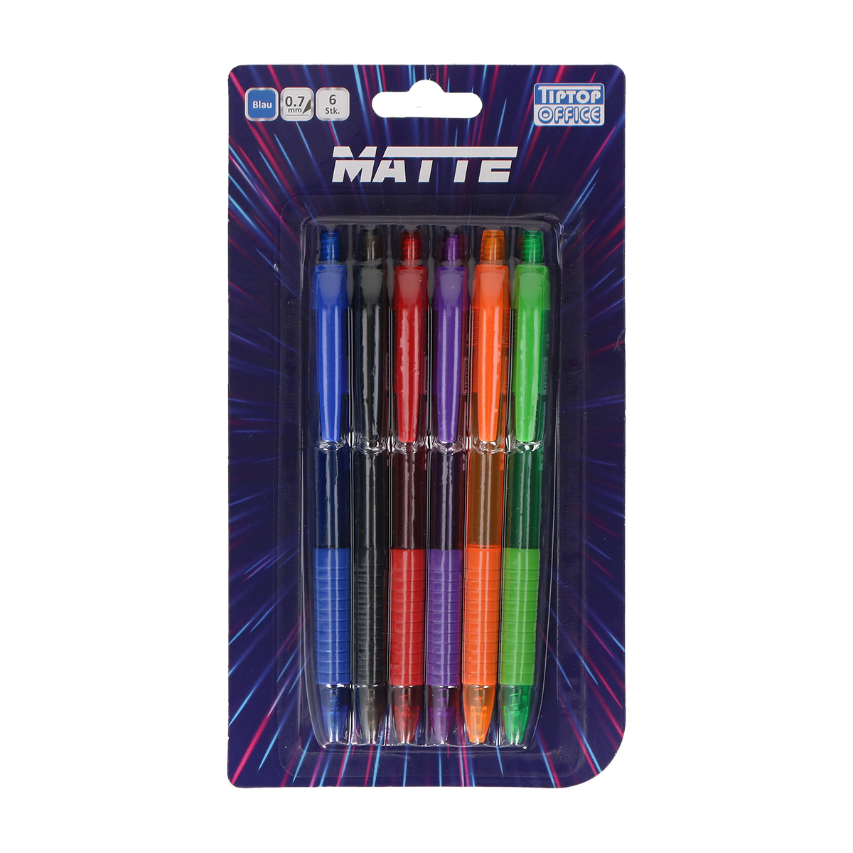 TTS Ballpoint Pen "MATTE" 6/1 Blister | Gataric Group