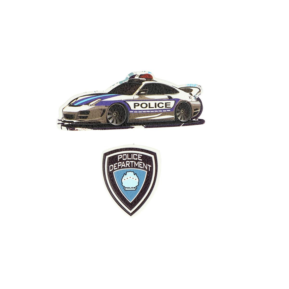 Sticker "POLIZEI'' Patch Me, 2/1 (Blister) | Gataric Group