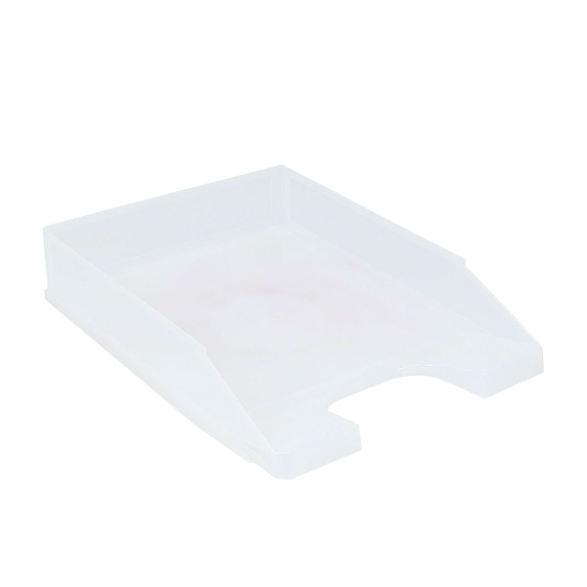 Polica za dokumente PP A4, Transparent Bela | Gataric International Group