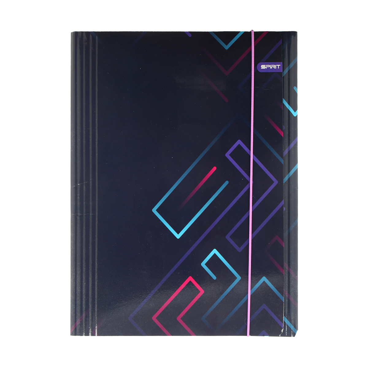 Cardboard File with Rubber Band A4 "Color Lines" 600g, 31x59cm ...