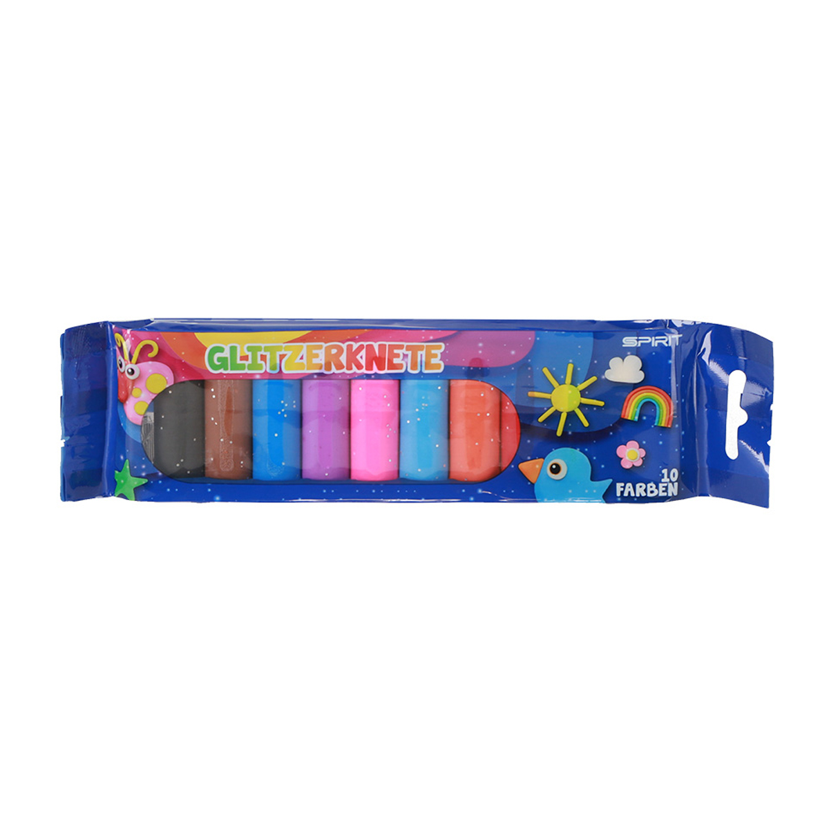 Modeling clay Glitter, 10 colors | Gataric Group