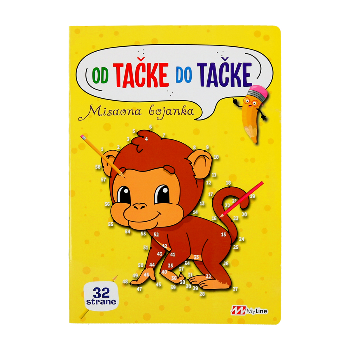 Misaona bojanka od tačke do tačke "Majmun" | Gataric International Group