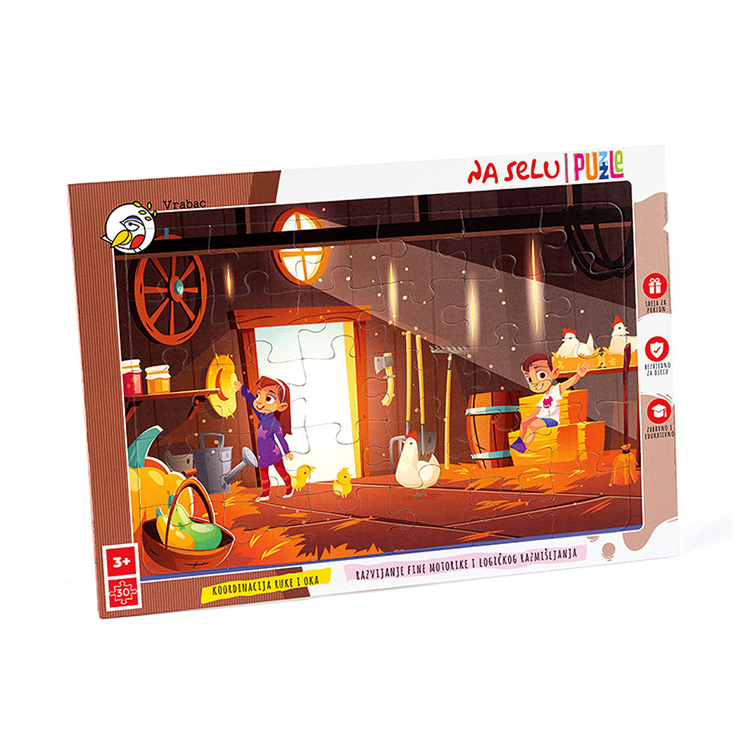 Puzle "Na selu", 30 dijelova | Gataric International Group