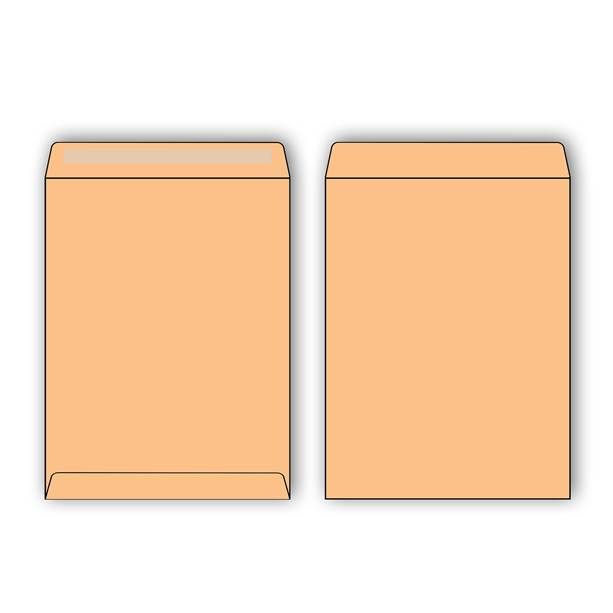 Koverta Strip ''AD 1000'', 23,5x36cm 1/100, Žuta | Gataric ...