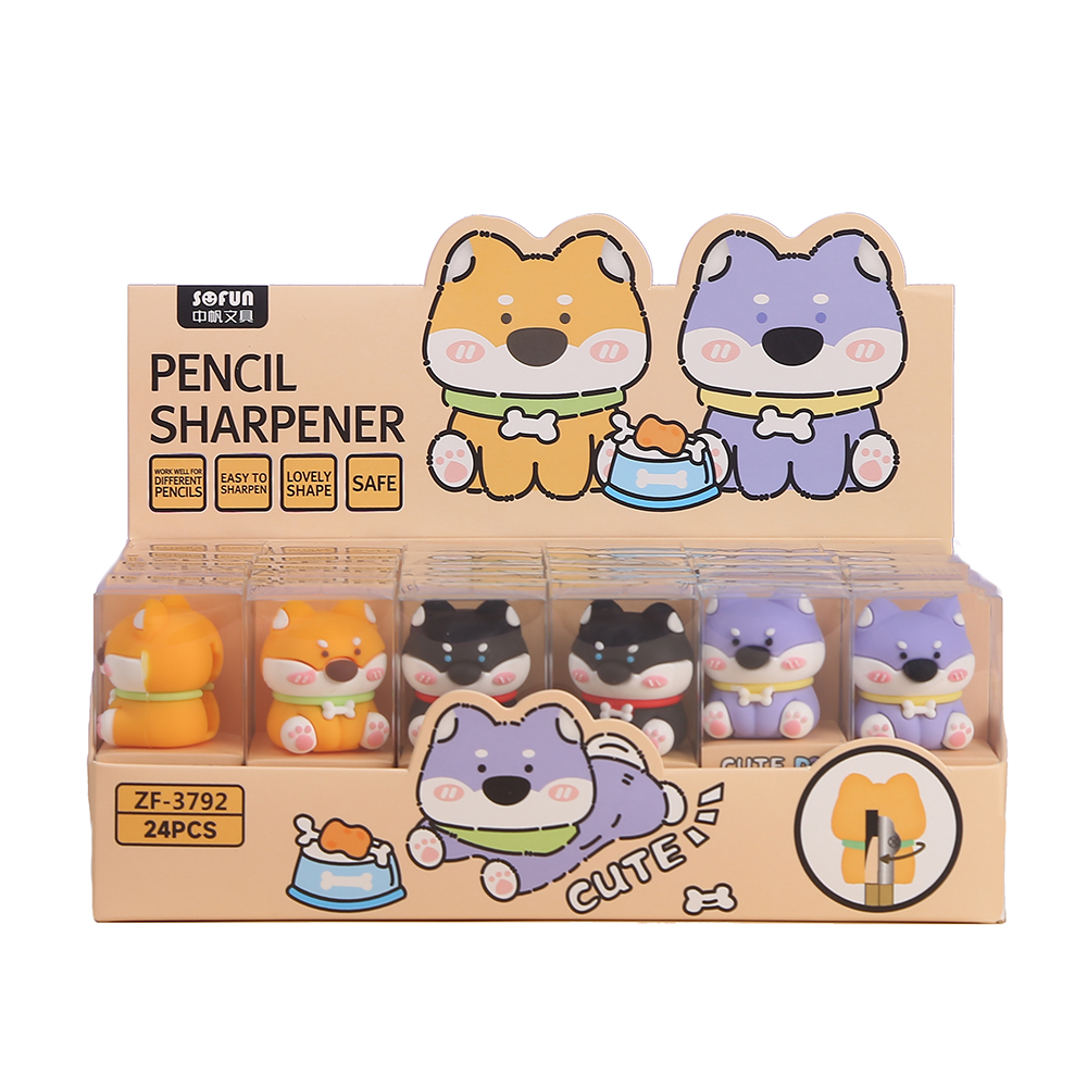 Sharpener ''Cute Dog'' 1-Rupa 24/1 (Display) | Gataric Group