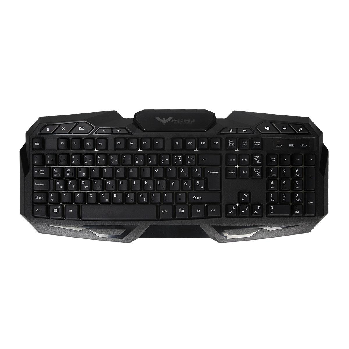USB Gaming Keyboard ''HV-KB406L'' | Gataric Group