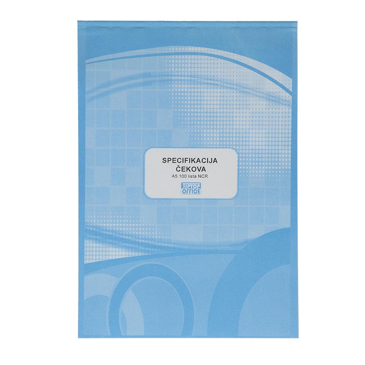 Specifikacija čekova A5 Ncr | Gataric International Group