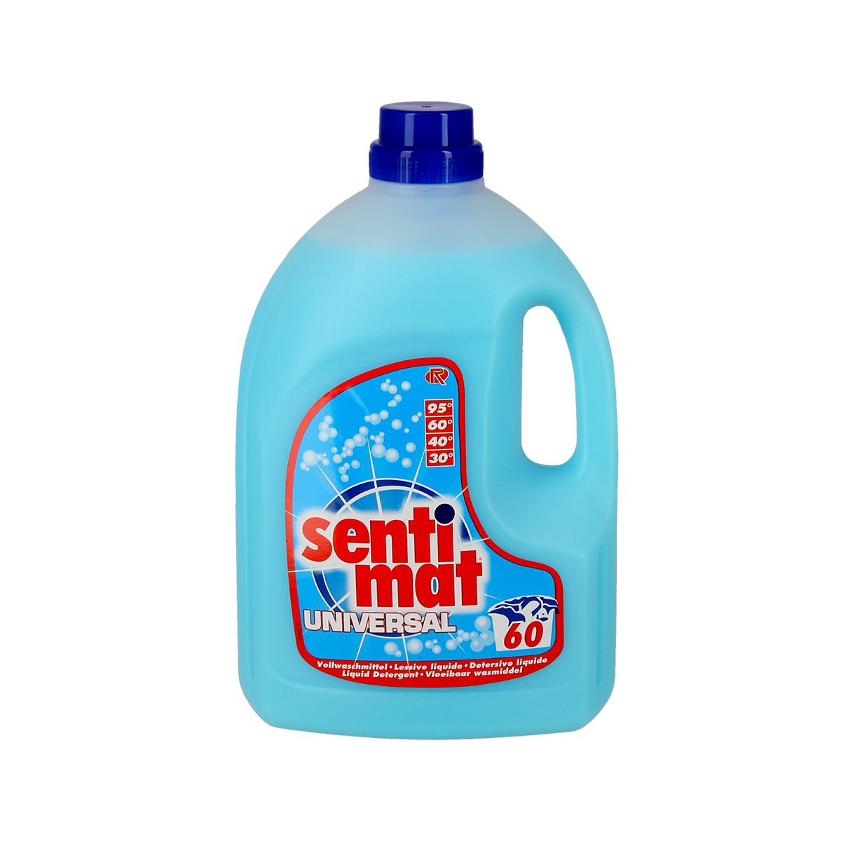 Waschmittel gel für Weiß- und Buntwäsche "Sentimat Universal" 60W 3L ...