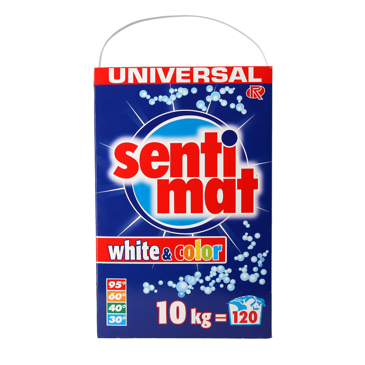 Waschpulver "Sentimat White&Color" 120W 10kg | Gataric Group