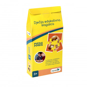 Puzle "Koza i 7 jarića", 63 dijela, + Bojanka | Gataric International Group