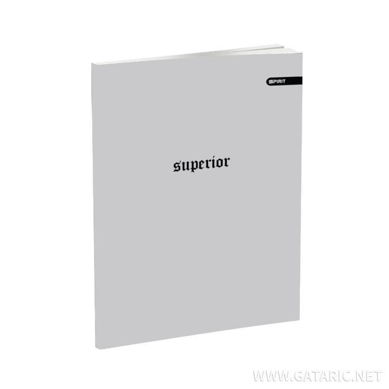School Notebook A4 “Slogans” Soft cover, Squared, 52 Sheets | Gataric Group
