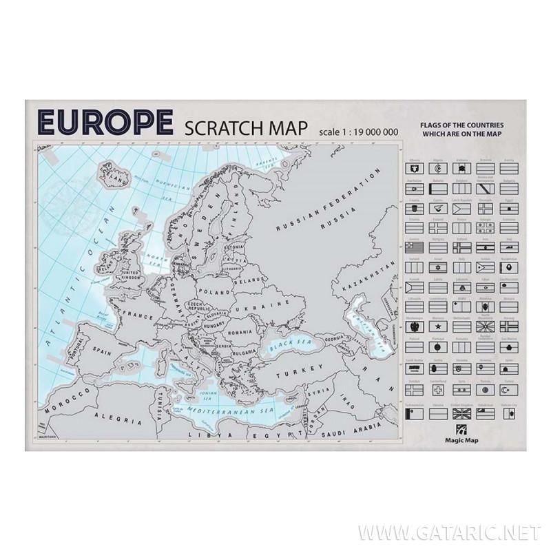 Greb karta Evrope | Gataric International Group