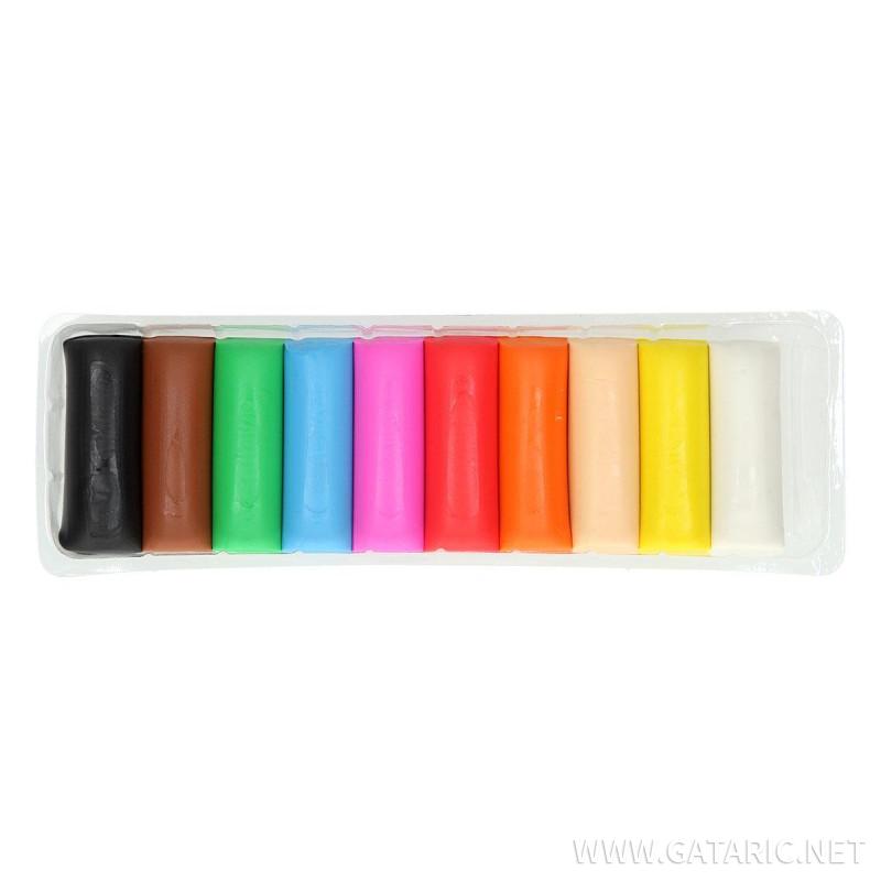 Modeling clay, 10 colors | Gataric Group