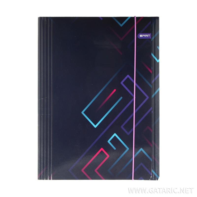 Fascikla Kartonska sa Gumom A4 "Color Lines" 31x59cm 600g | Gataric ...